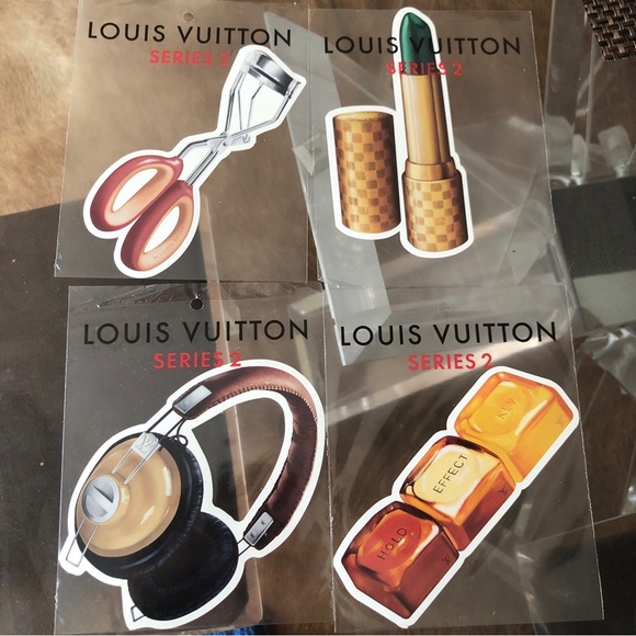Louis Vuitton | Accents | Louis Vuitton Series 2 Stickers Set Of 4 ...